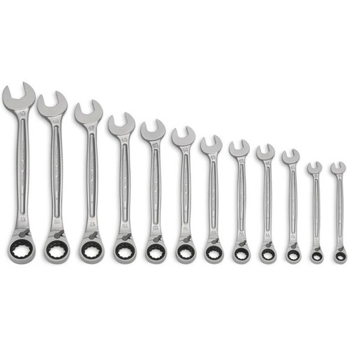 12-PC. Metric Reversible Ratcheting Wrench Set - 12-pt. | eBay