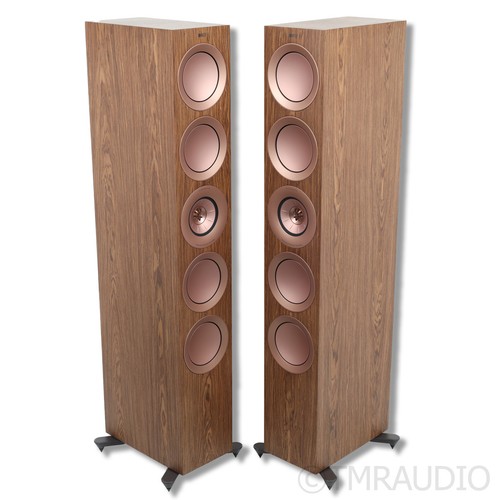 KEF R11 Meta Floorstanding Speakers; Walnut Pair | eBay
