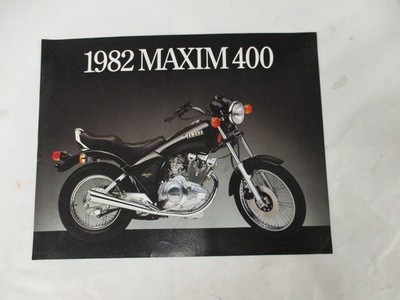 NOS Yamaha 1982 MAXIM 400 Sales Lit | eBay Australia