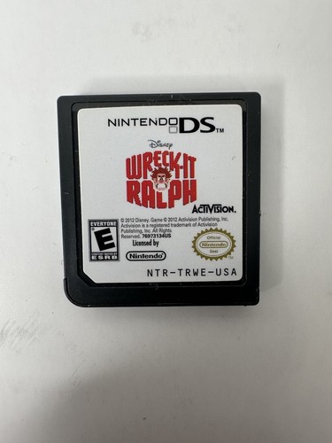 Wreck-It Ralph (Nintendo DS, 2012) Game Cart Only Tested Authentic ...