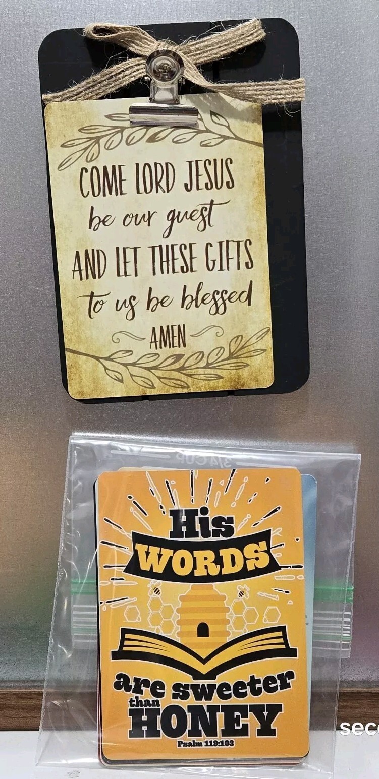 10 Pack Inspirational Religious Sayings For Refrigerator Magnet Lot B ...