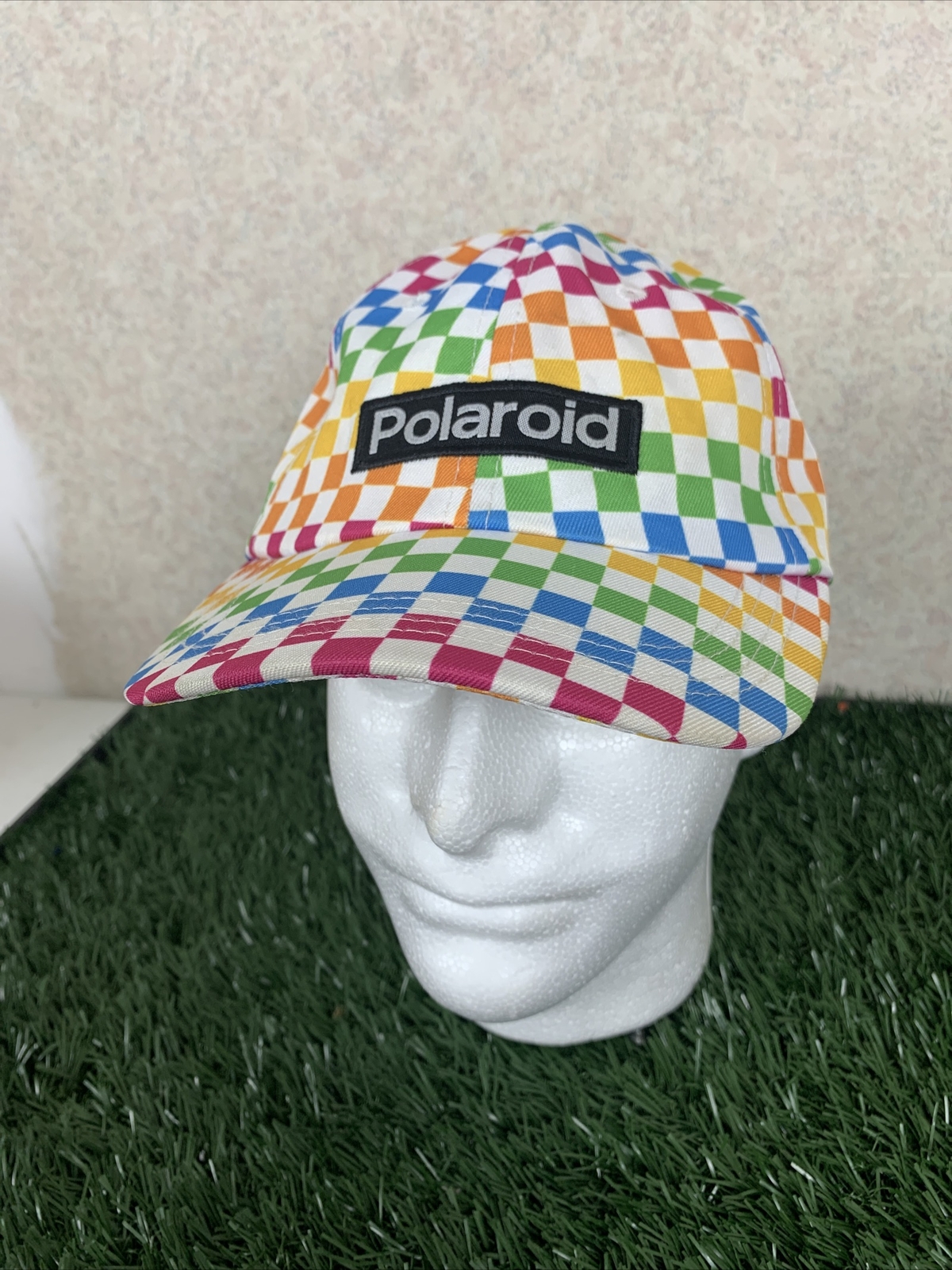 Polaroid Neon Colors Adjustable Hat Baseball Cap - Gem
