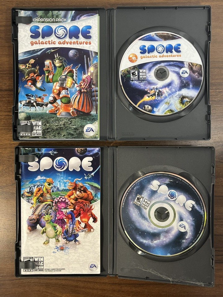 Spore - PC Game 2008 - Spore Galactic Adventures 2009 - Game Guide | eBay