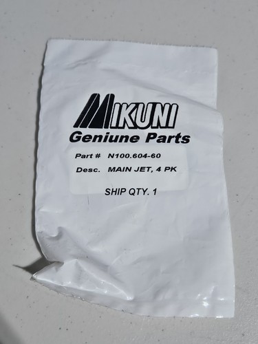 Mikuni N100.604-60 Main Jet 4pk LRG RND #60 | eBay