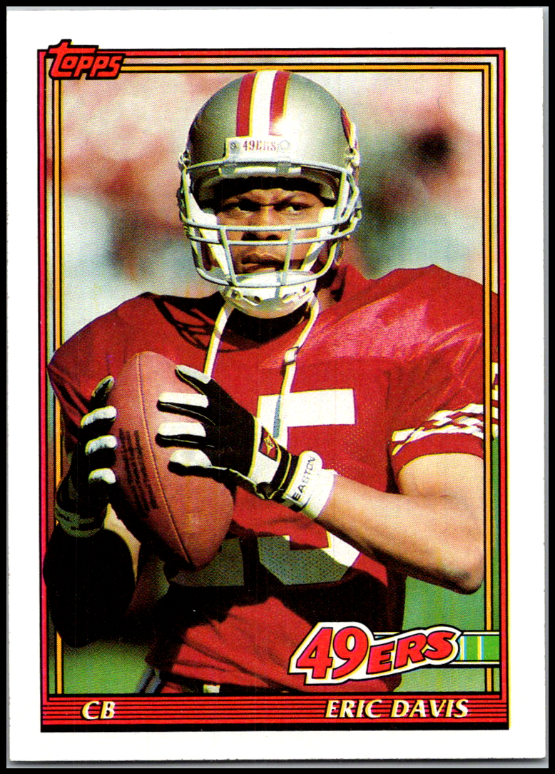 1991 Topps #79 Eric Davis - Rookie RC FREE SHIPPING! | eBay