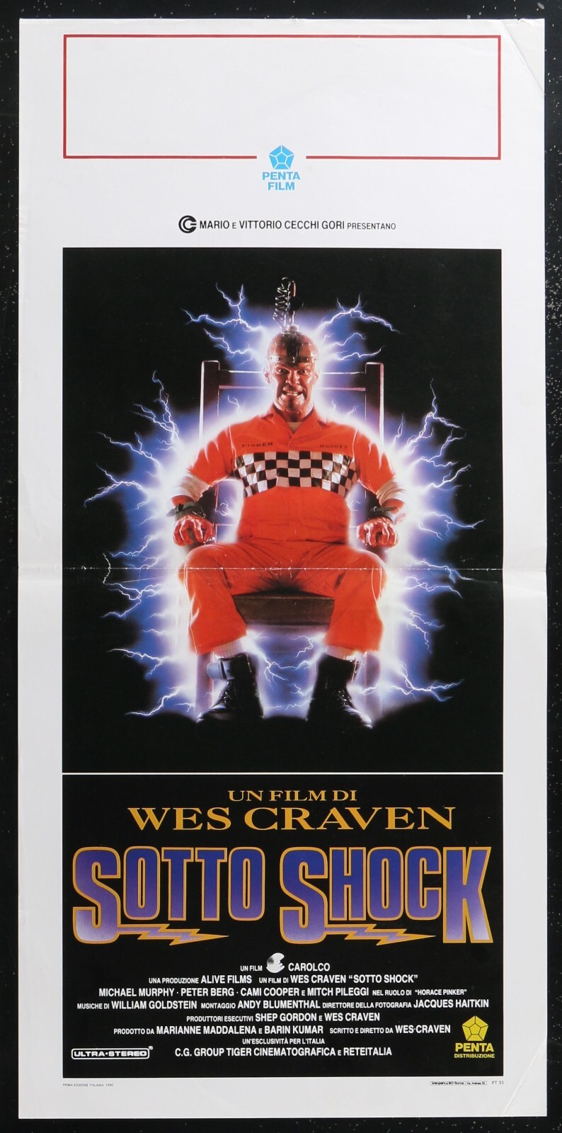 Shocker (1989) Italian movie poster - horror - Wes Craven - Mitch ...