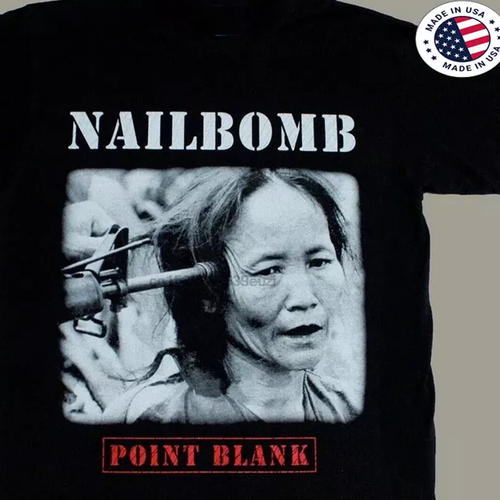Nailbomb band album black T-shirt short sleeve All sizes S to 5Xl ...