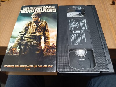 Windtalkers VHS VCR Video Tape Used Movie Nicolas Cage Christian Slate ...