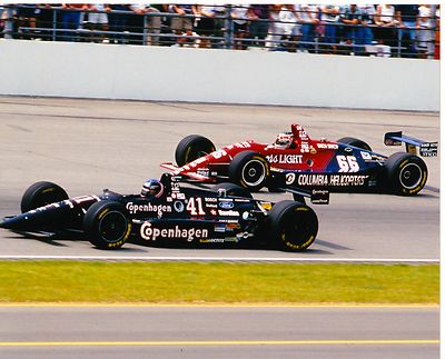 ROBBY GORDON DOMINIC DOBSON FOYT FORD COSWORTH 1993 INDY 500 8 X 10 ...