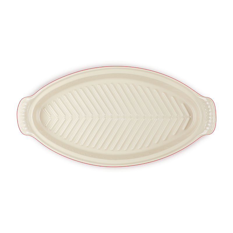 Le Creuset Fish Baker Cerise | eBay