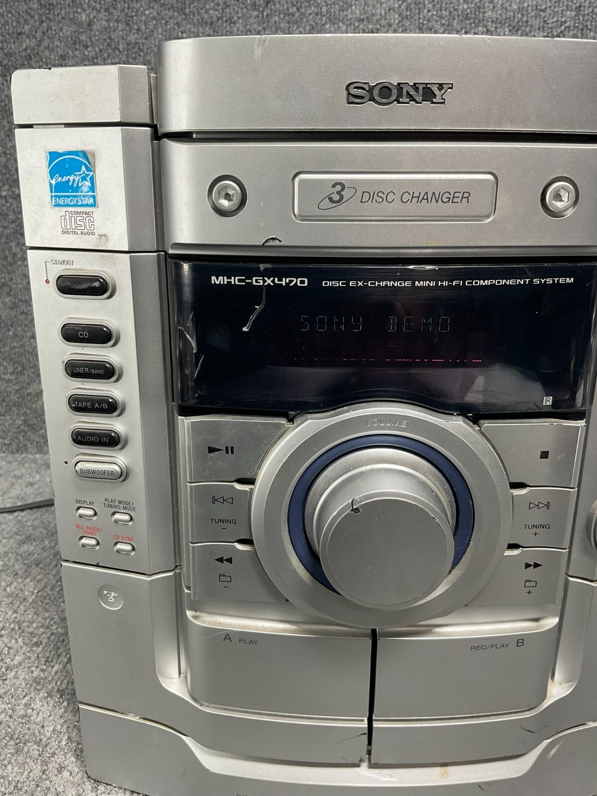 Sony MHC-GX470 Mini Audio System for sale online | eBay