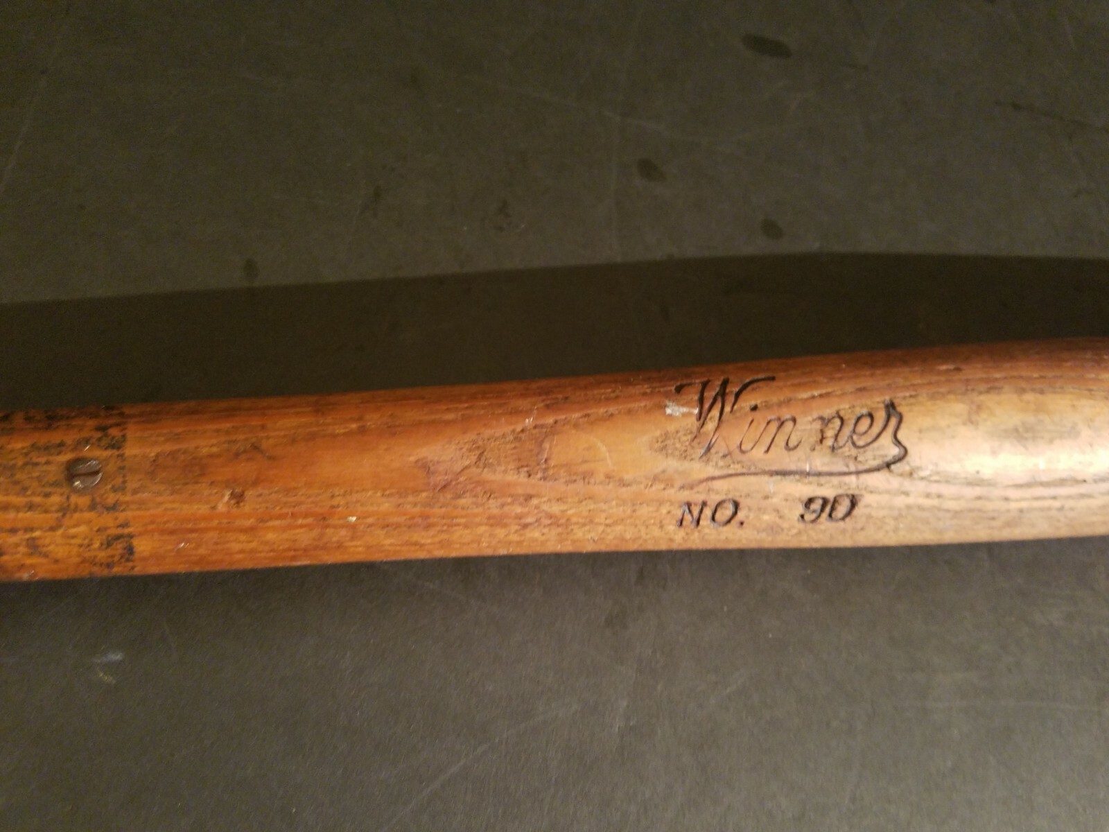 Vintage Wood Baseball Bat Winner No. 90 Regulation | eBay