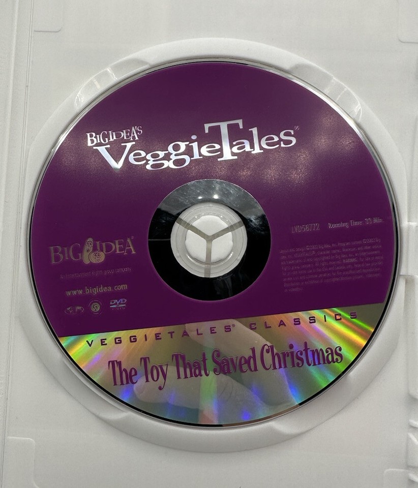 Veggie Tales The Toy That Saved Christmas DVD Veggie Tales Classics ...