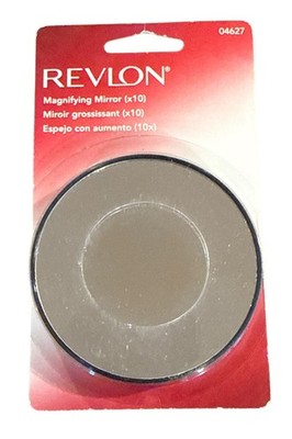 #04627 Revlon Magnifying Mirror 10x with Suction Cups for Grooming ...