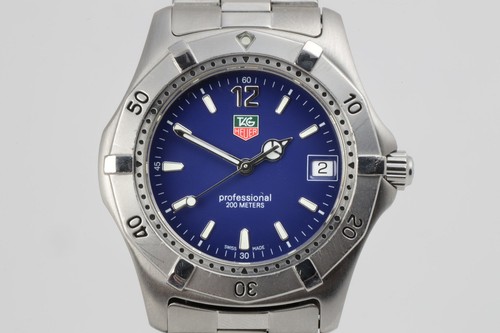 Tag Heuer Professional WK1113-0 Stainless Steel 38mm Men's Watch | eBay