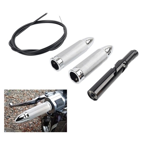 Fit For Harley Chopper Bobber Internal Throttle Assembly 1" Motorcycle ...