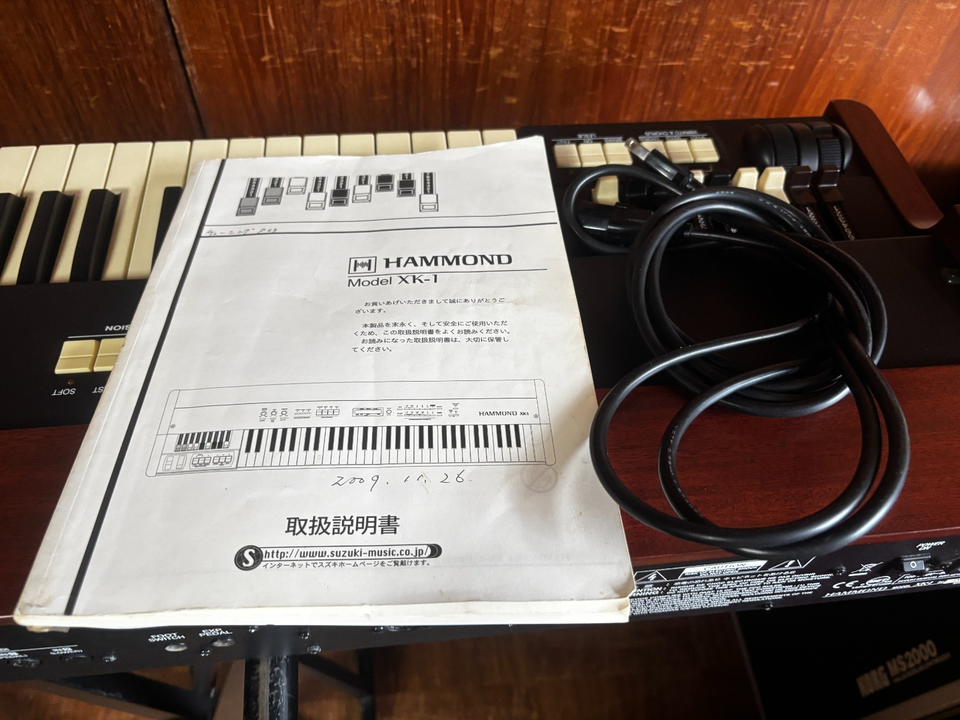 Hammond XK-1 61-key Organ with Two Digital Tonewheel Engines and Onboard Effects | eBay