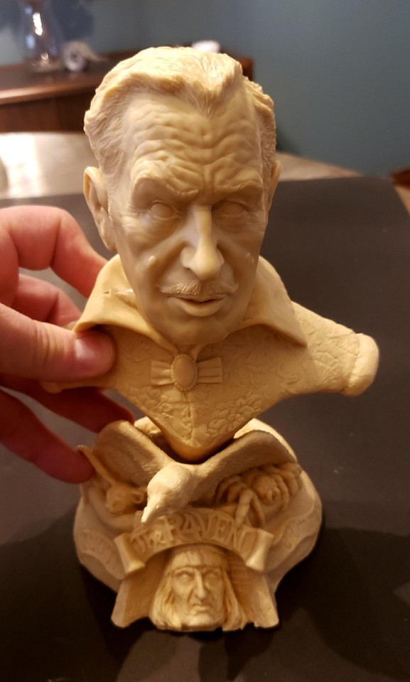 OOP VINCENT PRICE Dr. Erasmus Craven from The Raven monster resin model ...