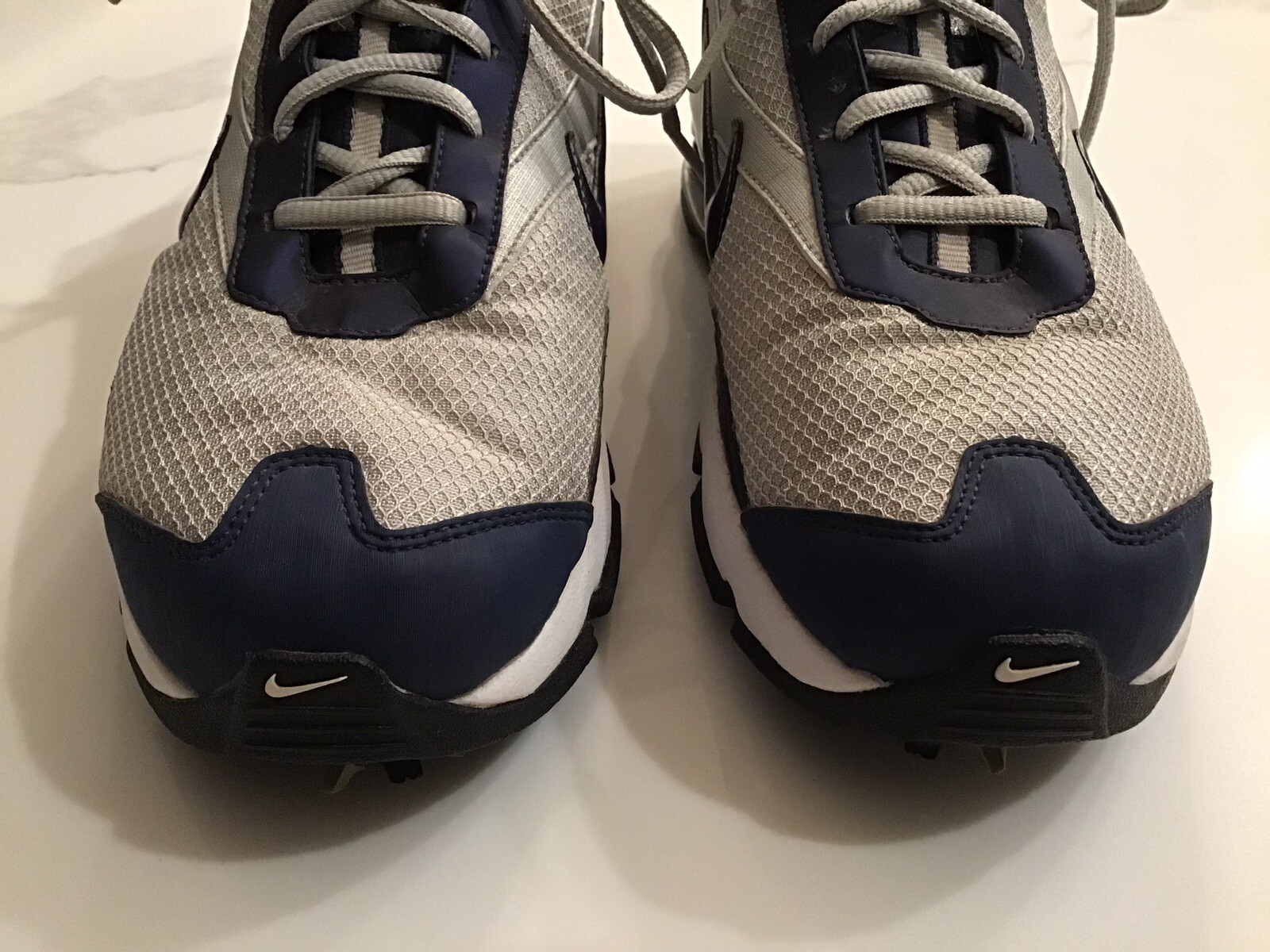 Nike Shox TAC Golf Shoes Cleats Blue/Gray 312404-441 Men's Size 11 for ...