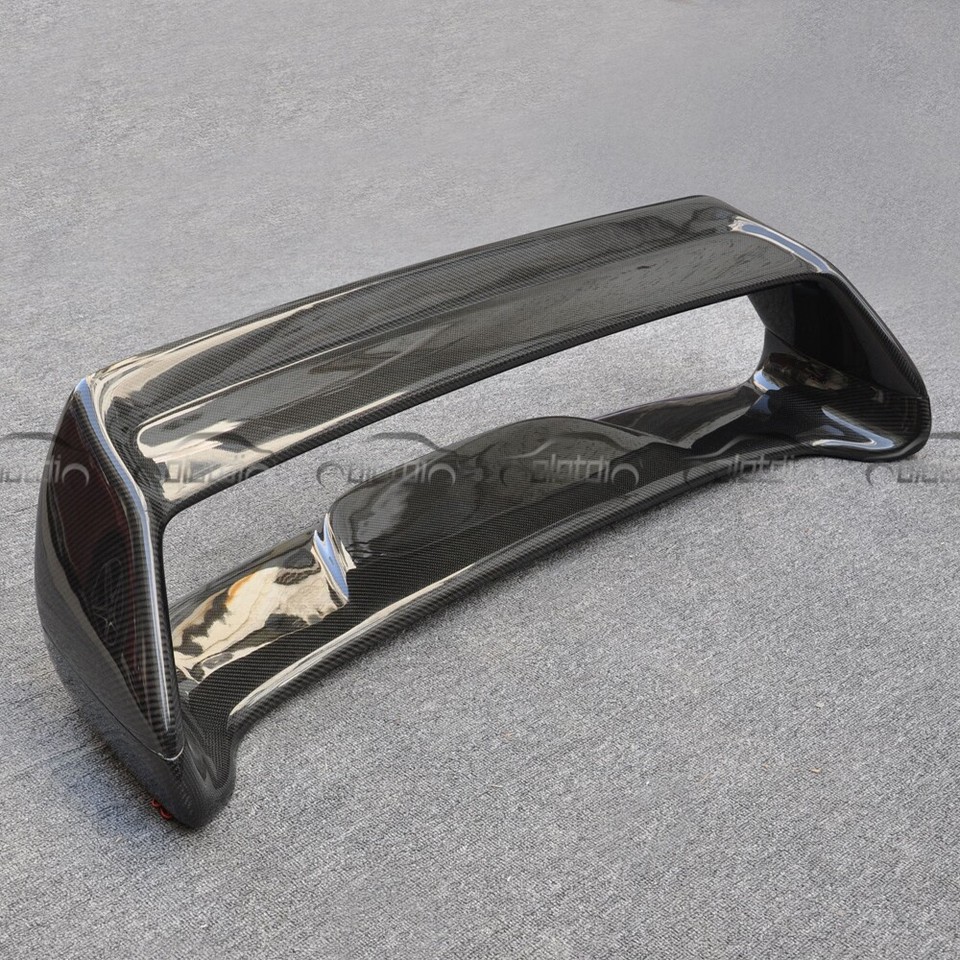 Carbon Fiber Rear Wing Trunk Lip Spoiler For 97-00 Subaru Impreza WRX ...