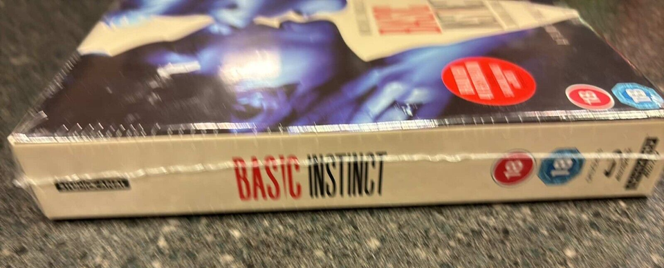 Basic Instinct Box Set 4K Region Free Blu-Ray Region B SEALED spin-496 ...