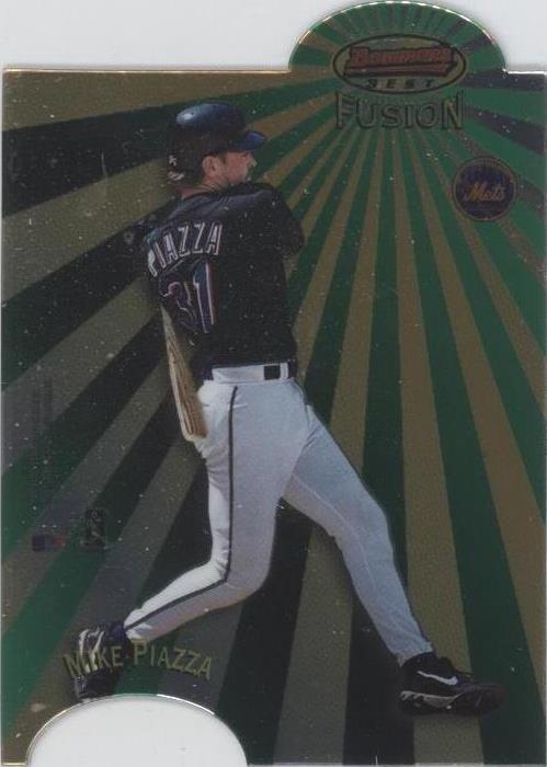 1998 Bowman's Best - Mirror Image Fusion Mike Piazza, Ben Petrick #MI20 ...