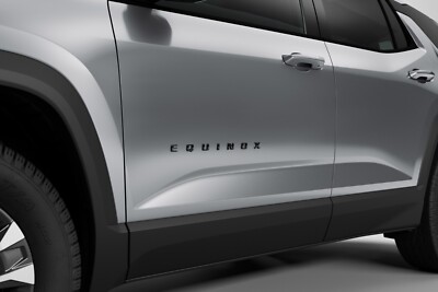 2025 Chevrolet Equinox Black Bodyside Emblem Kit 2658720 6pc | 26587200 ...