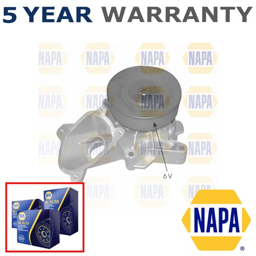 NAPA Water Pump Fits BMW 3 Series 5 1 X5 X3 X6 6 2.0 D TD 2.5 3.0 ...