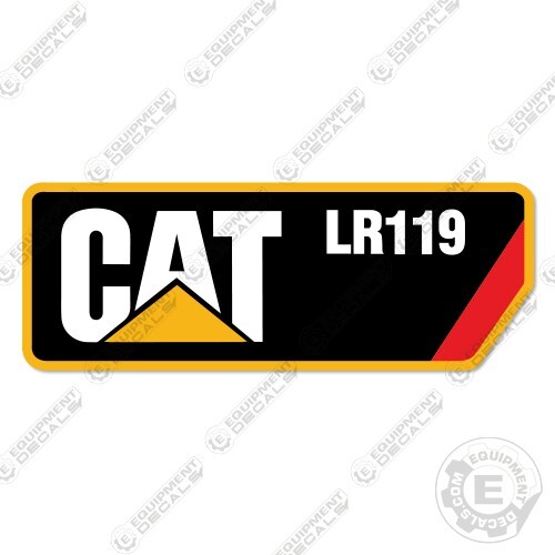 Fits Caterpillar LR119 Landscape Rake Decal Kit - 7 YEAR OUTDOOR 3M ...