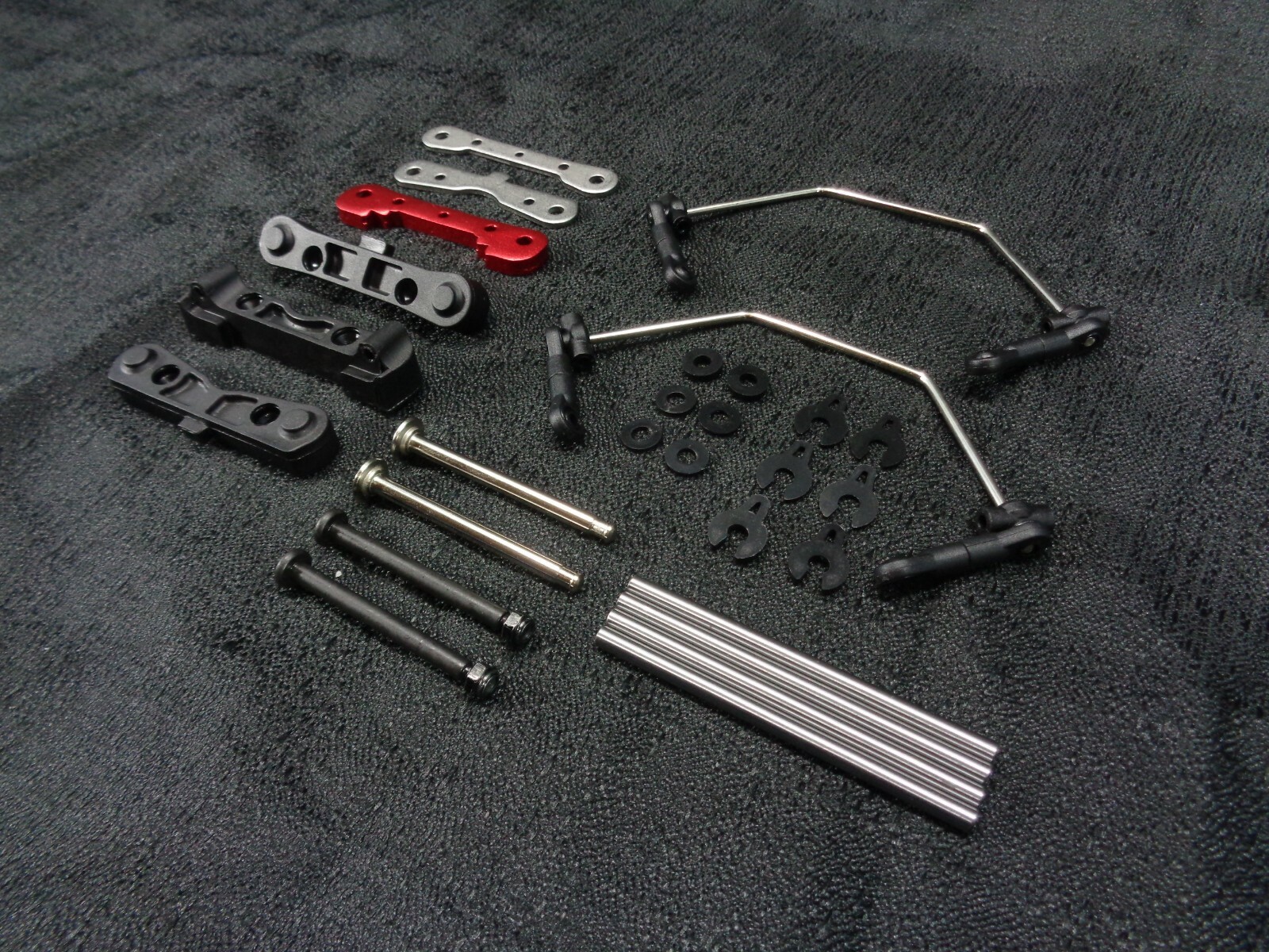 Arrma Outcast EXB 6s Suspension Hinge Pin Set Sway Bar Mounts Upper ...