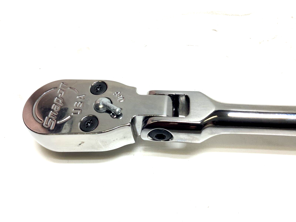 SNAP ON TOOLS 1/2" Drive 25" Long Handled RED Dual 80 FlexHead Ratchet ...