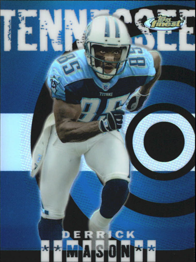 2004 Finest Refractors #37 Derrick Mason Card Titans /199 | eBay