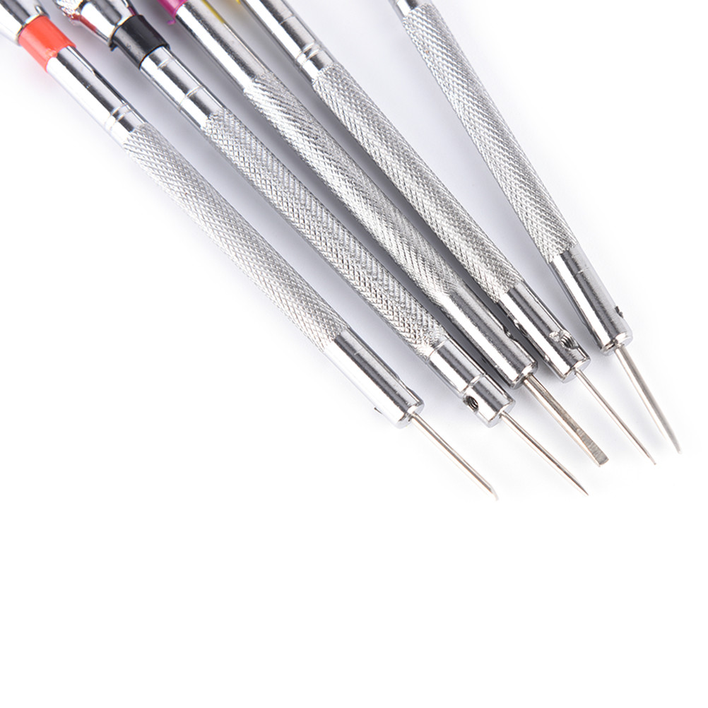 5pcs Steel Watch Screwdriver Watches Band Link Pins Removal Repair Kit ...