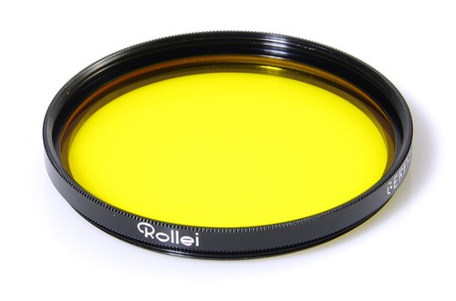 FILTRE JAUNE 49mm ROLLEI - MEDIUM YELLOW FILTER - ROLLEI SL35 | eBay
