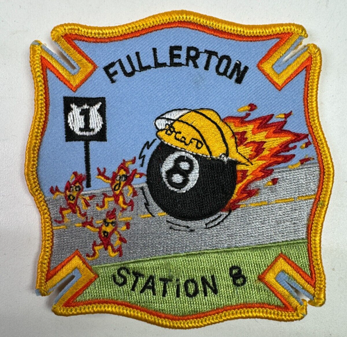 Fullerton Fire Station 8 Baltimore County Maryland MD Patch J10 | eBay