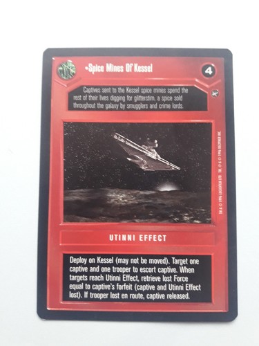 STAR WARS Spice Mines Of Kessel - Rare A New Hope | eBay
