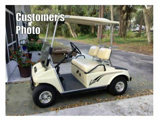 Swoop Golf Cart Decal 3M Vinyl Graphic Sticker Kit EZ Go Club Car ...