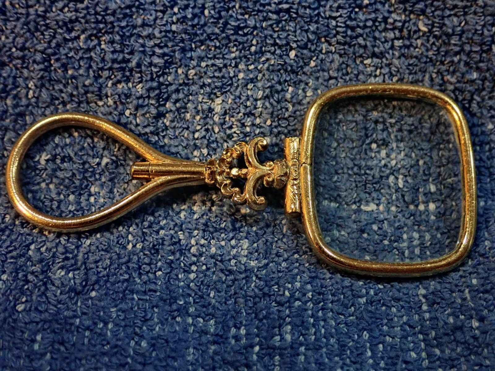 18K SOLID GOLD UNIQUE CUSTOM MADE RARE 1830 ENGLISH RECTANGULAR ...