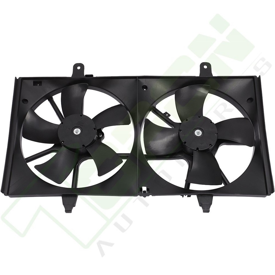 Radiator Condenser Cooling Fan Assembly For 02-06 04-08 Nissan Altima ...