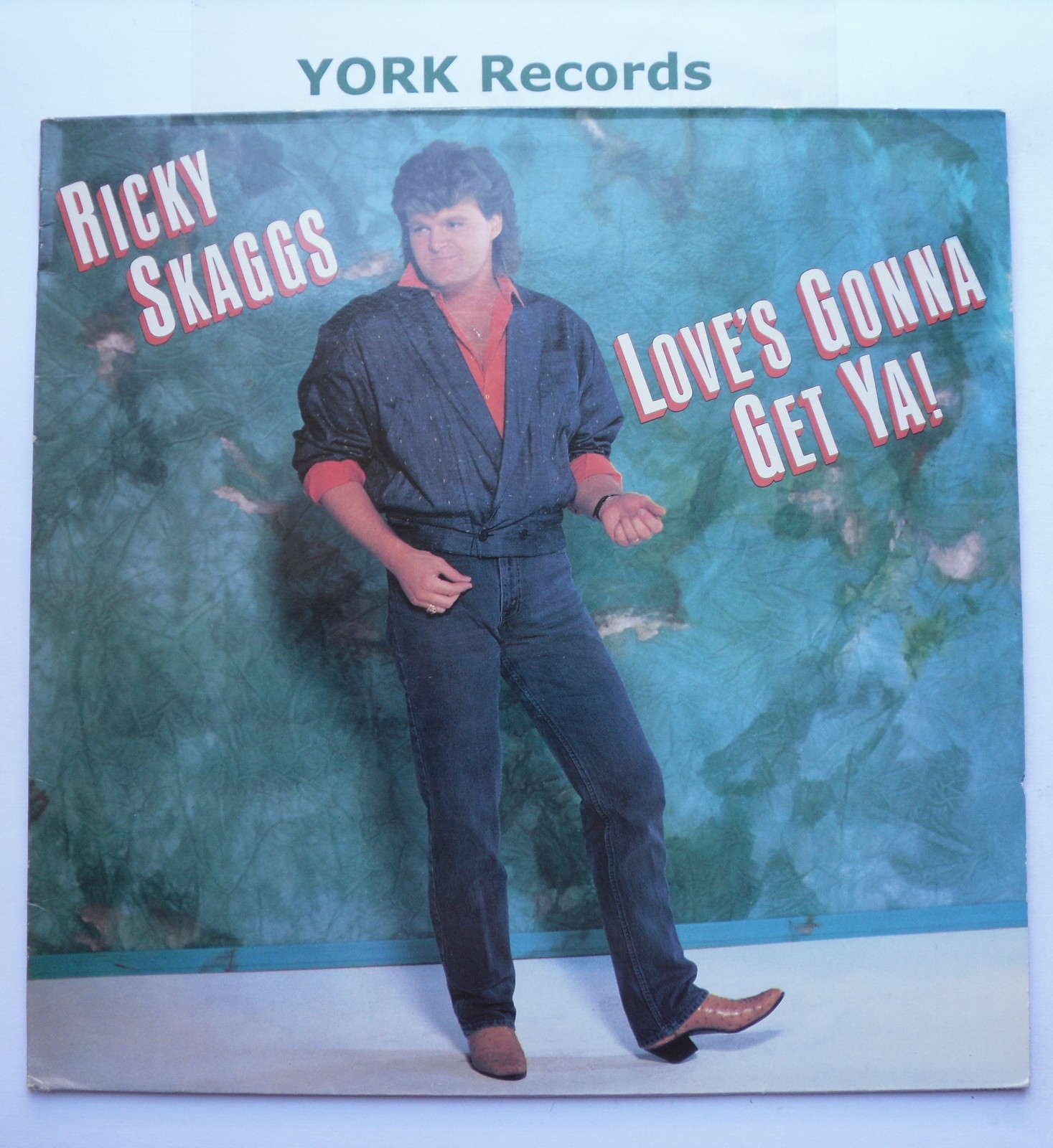 RICKY SKAGGS - Love's Gonna Get Ya! - Excellent Con LP Record Epic EPC ...