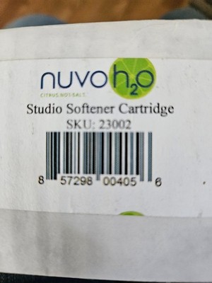Nuvo h20 Studio Salt-Free Water Softener/Conditioner Replacement ...