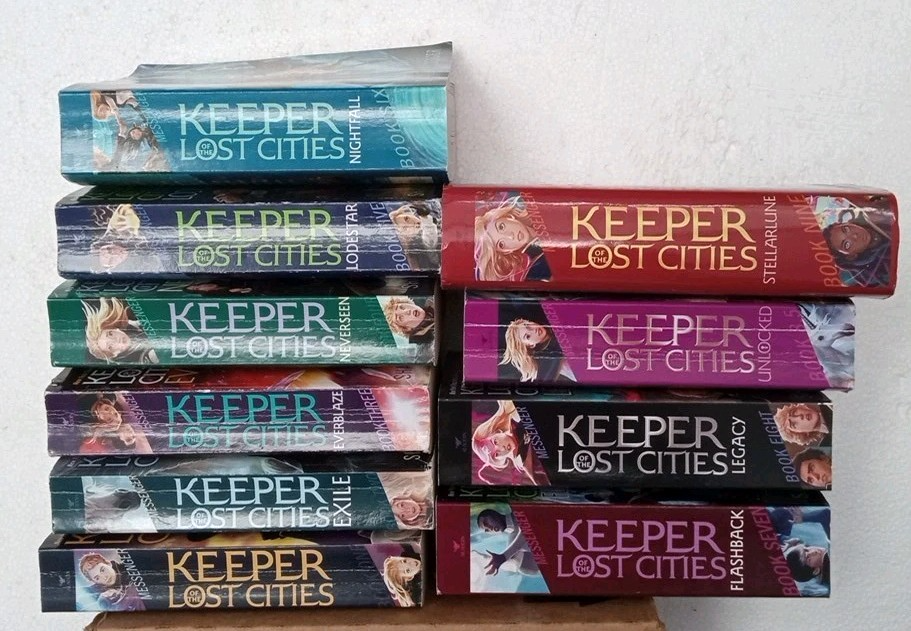 Keeper of the Lost Cities 10 books 1-9 + 8.5 series set Messenger mixed ...