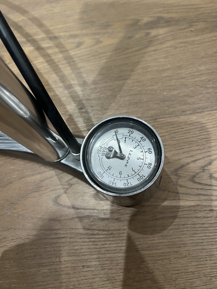 Lezyne CNC Aluminium Travel Floor Drive Track Pump | eBay UK