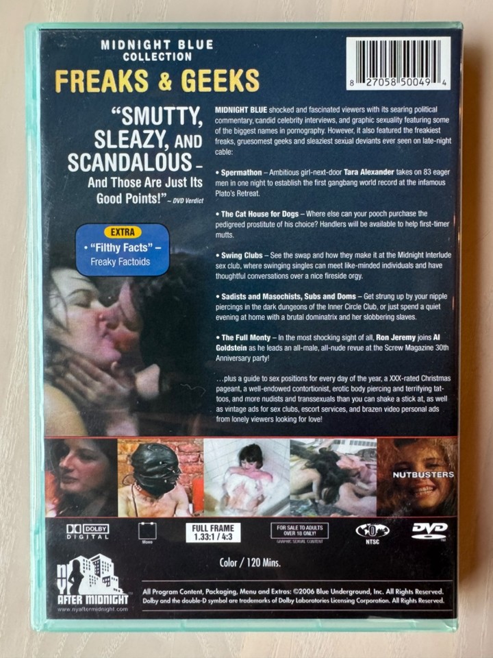 Midnight Blue Collection - Volumes 1-7 - Seven DVDs - Al Goldstein ...