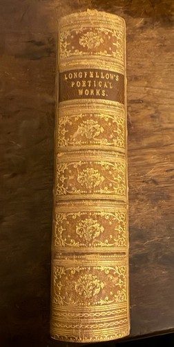 THE POETICAL WORKS OF HENRY WADSWORTH LONGFELLOW. Beautiful Antique ...