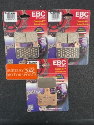 EBC Front & Rear Brake Pad for 2004 2005 2006 for Suzuki GSXR1000 ...