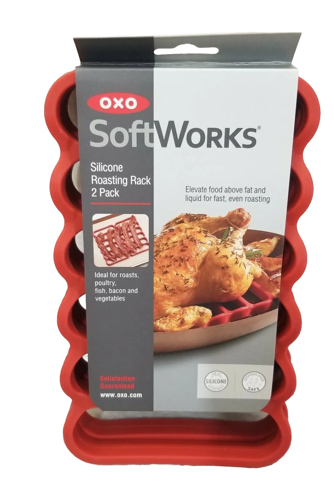 2+Good+Grips+OXO+Silicone+Pressure+Cooker+Rectangular+Roasting+Rack for ...