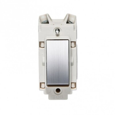Crabtree 4530/6SC/WH (Volex Eurolite) Grid Light Switch 2 Way Satin ...
