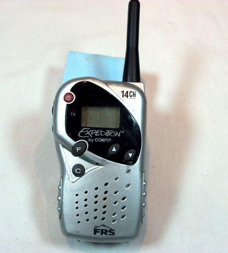 Conair Expedition FRS 14 Channel Walkie Talkie Model FRS200SLV - Single ...