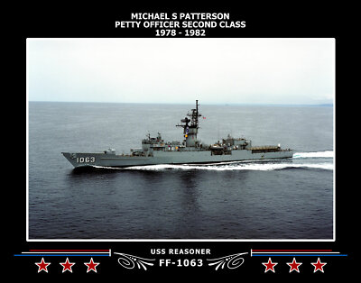 Navy Emporium USS Reasoner FF-1063 Canvas Photo Print 43FF1063 | eBay